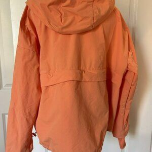 FLX | Jackets & Coats | Flx Orange Hooded Athleisure Jacket Nwot Womens ...